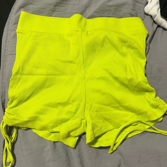Shorts | Neon Yellow Shorts | Poshmark